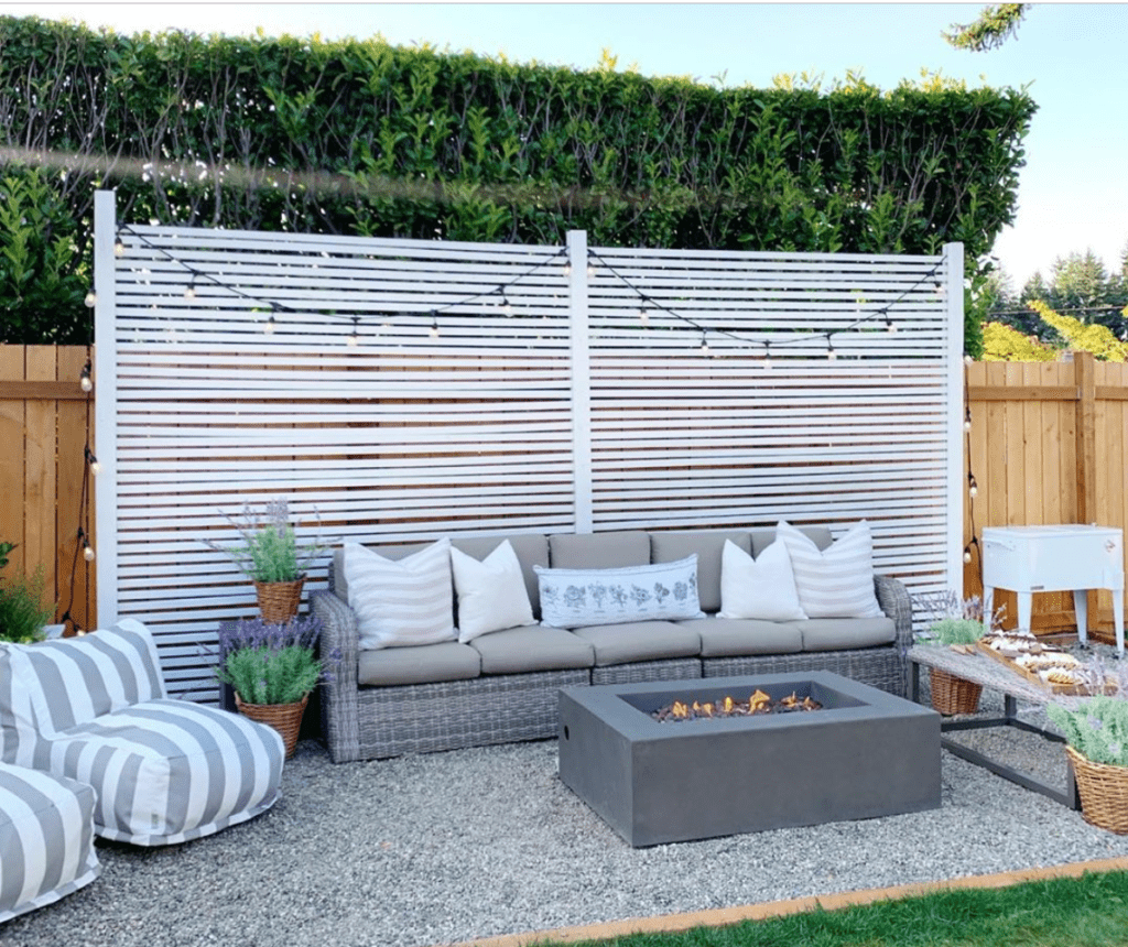 Double Privacy Fence / Screen