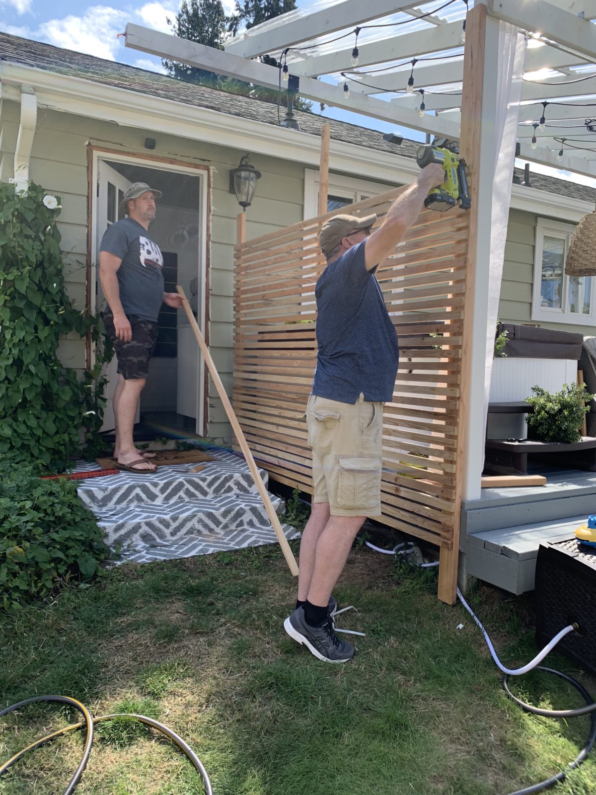 How to Build a Small Privacy Screen