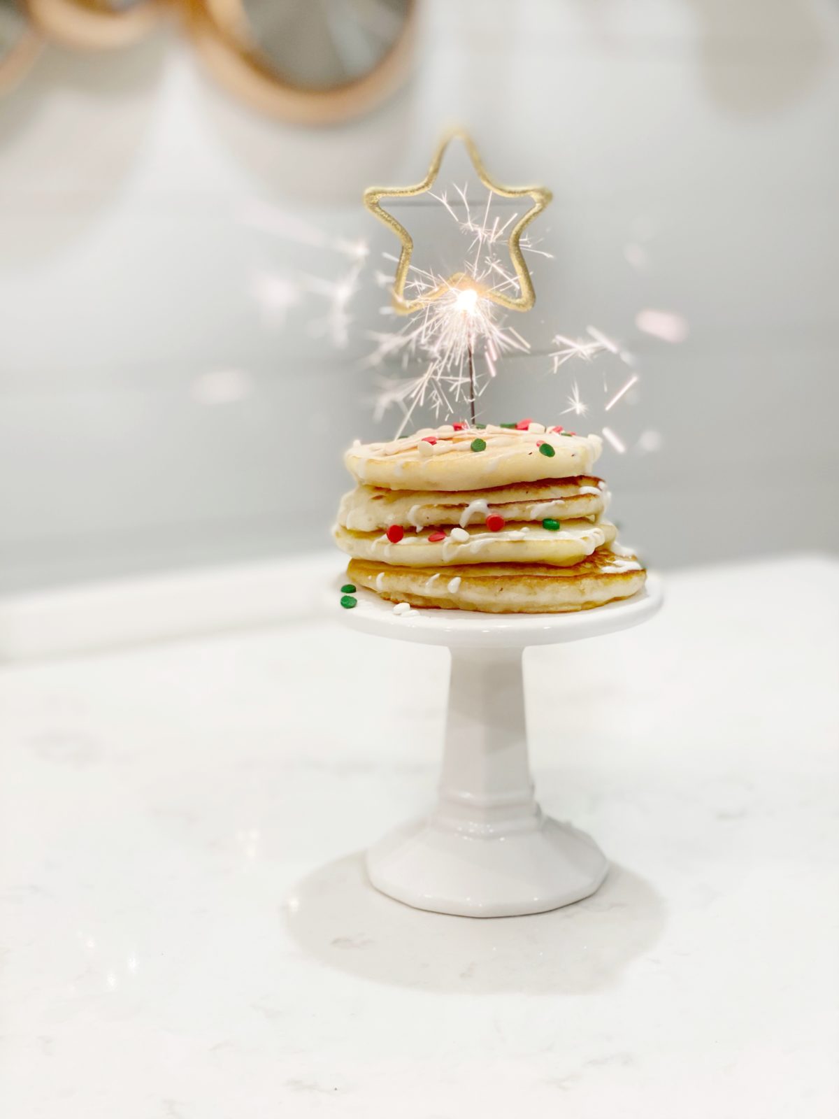 Pancake Birthday Cake