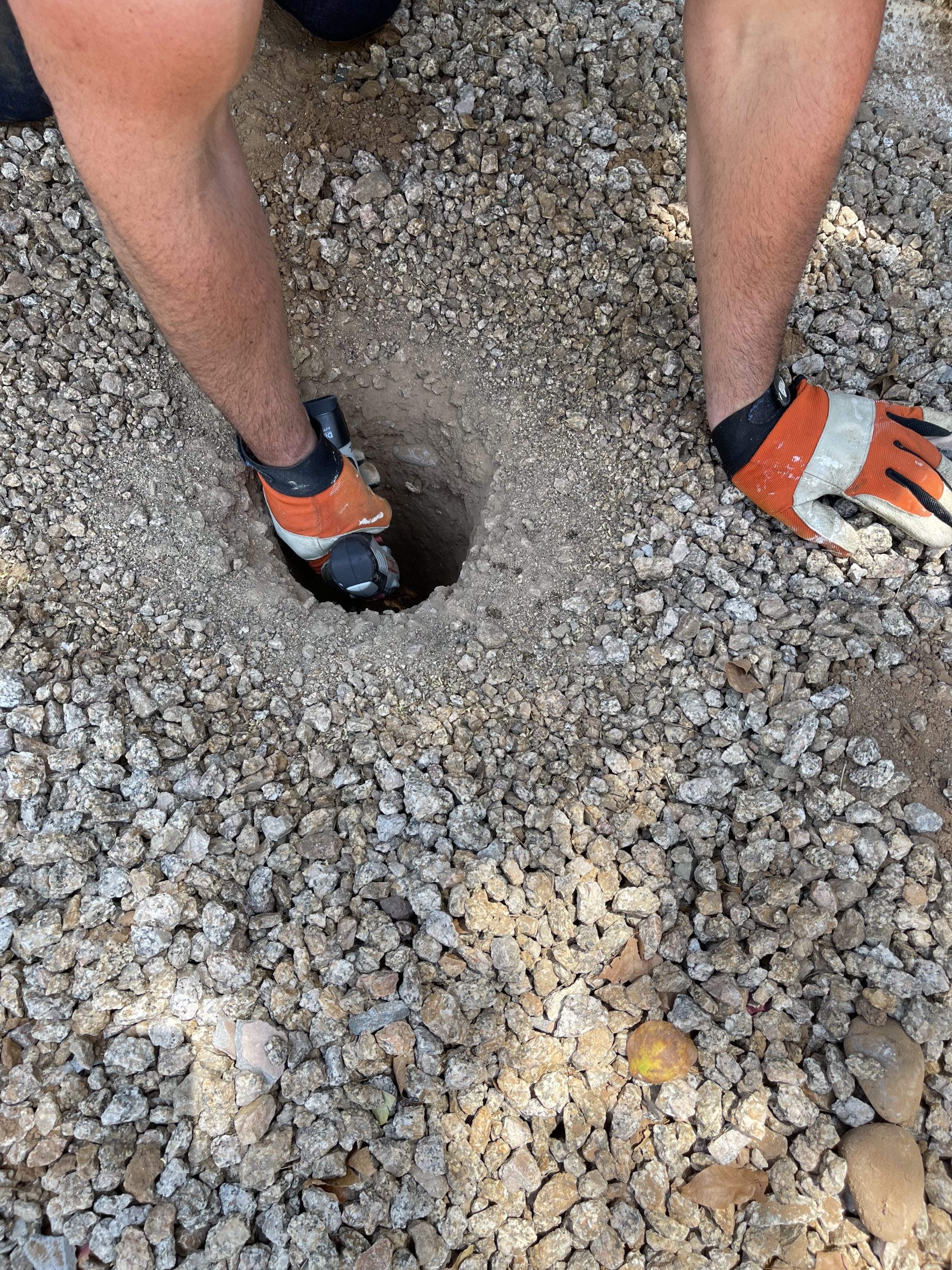 Grill Area - Privacy Screen Pergola