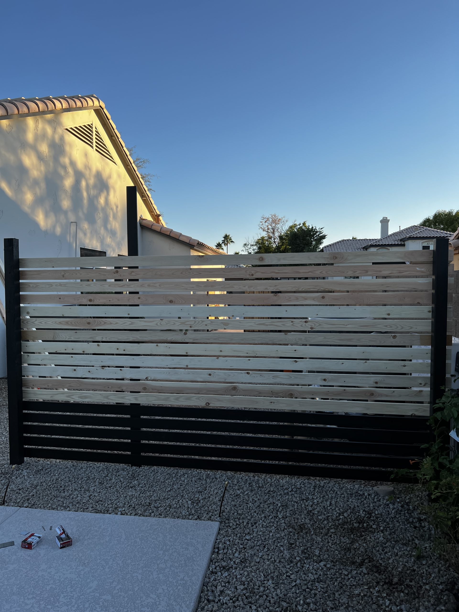 Double Privacy Fence / Screen