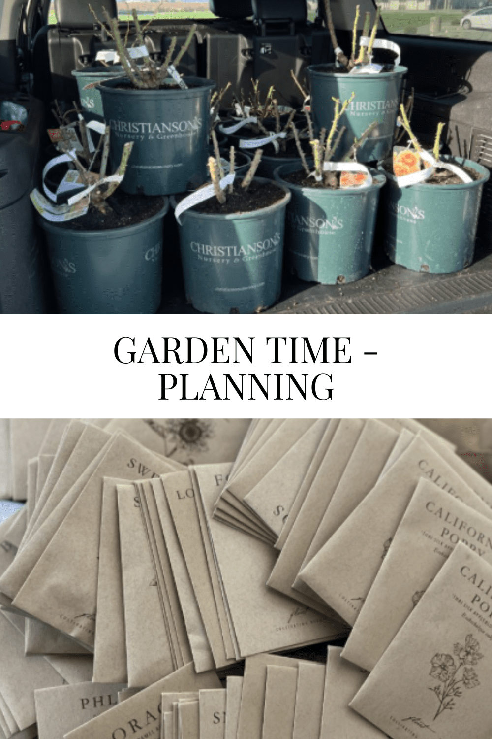 Garden Time - Planning