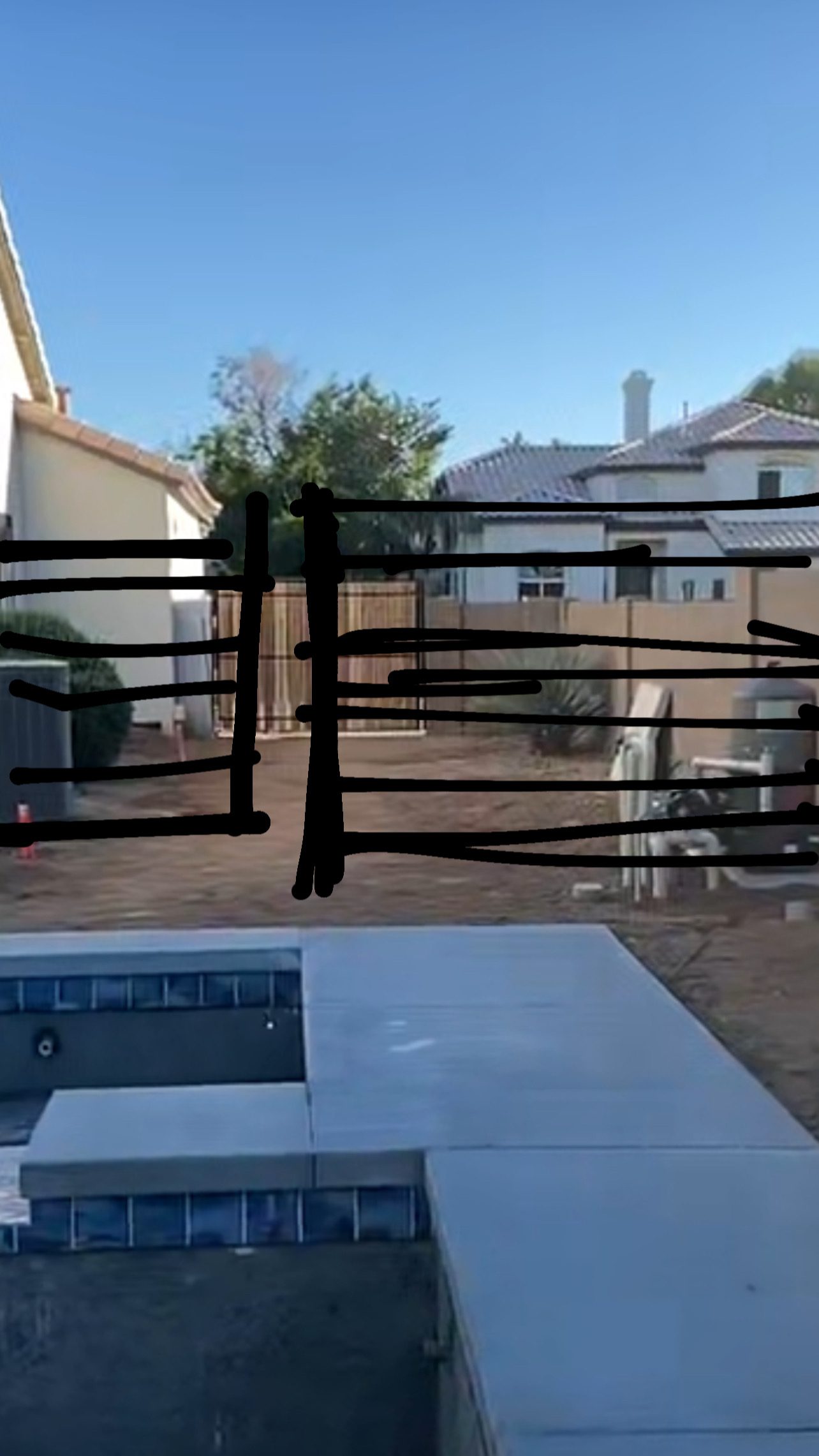 Double Privacy Fence / Screen