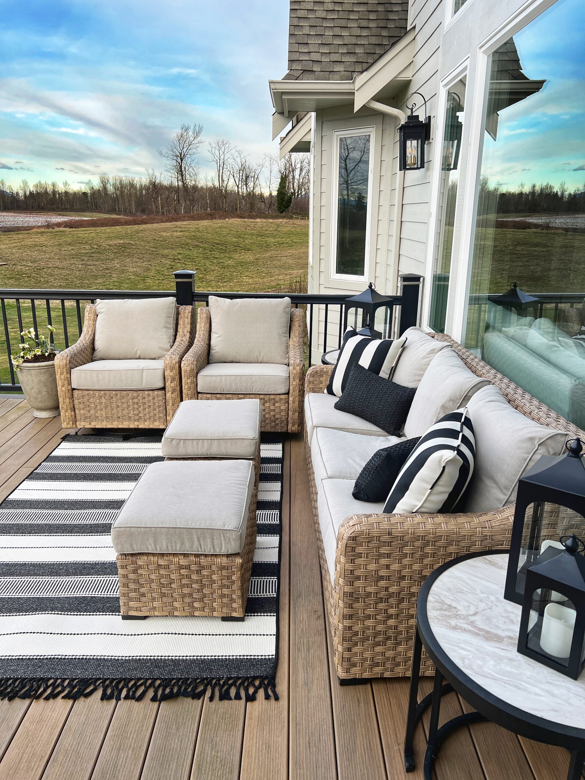 Deck Decorating - Spring Refresh