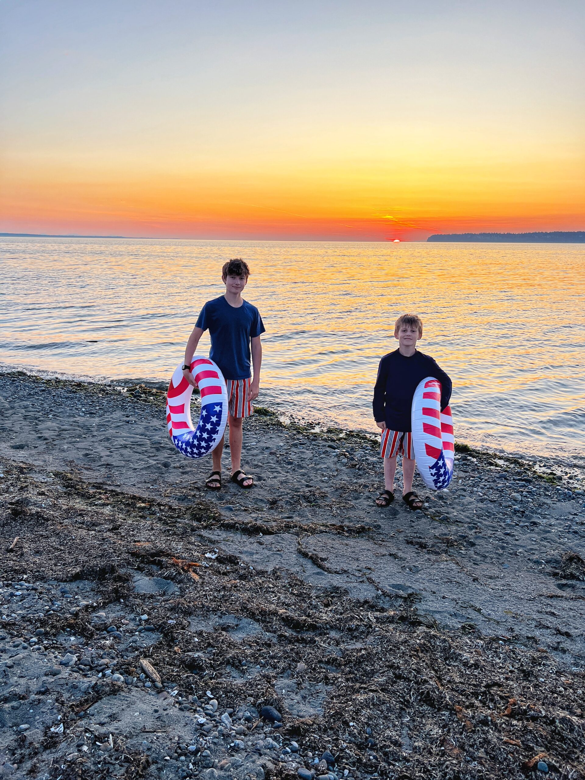 Fourth of July Beach Picnic-Semiahmoo