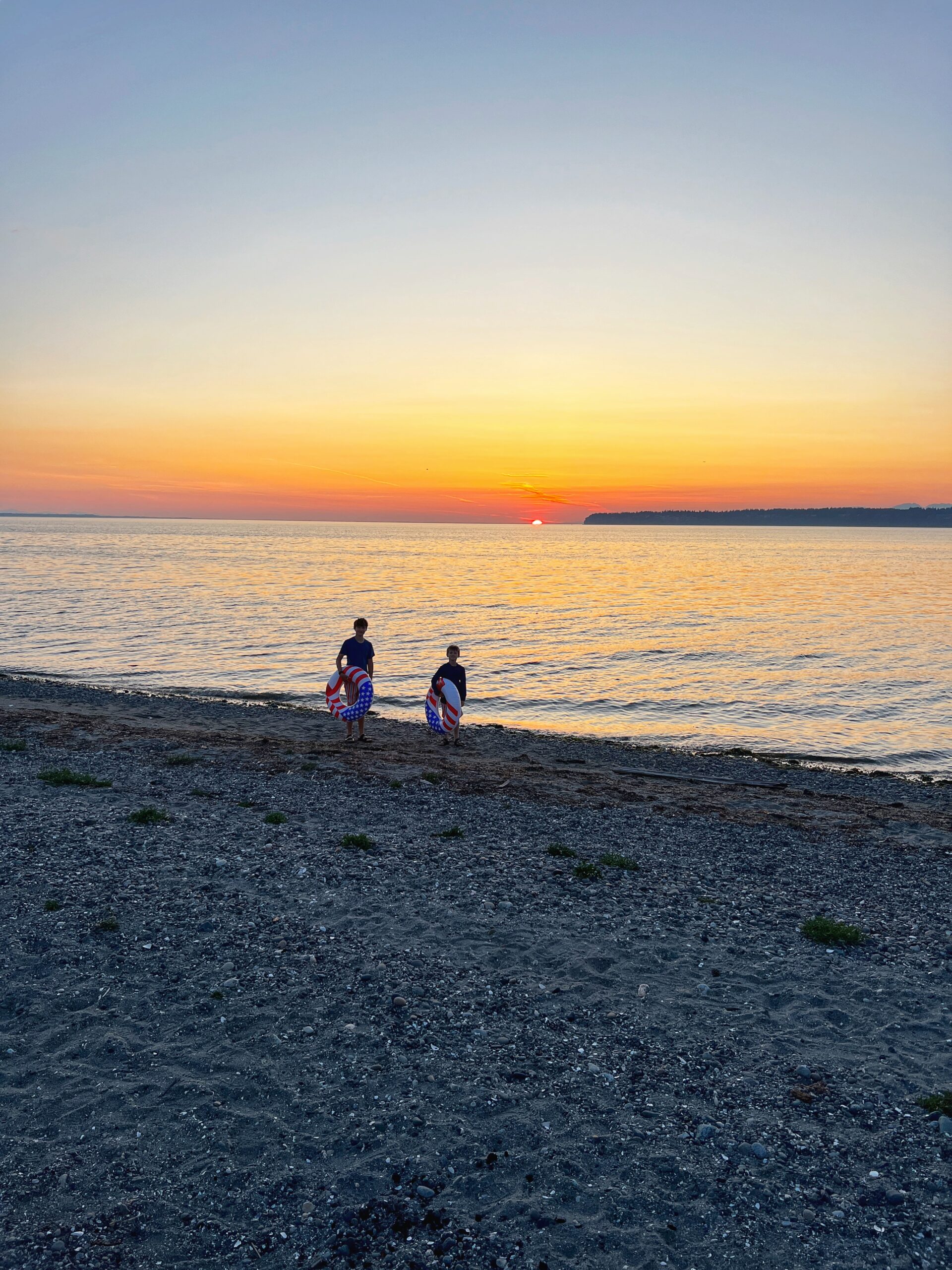 Fourth of July Beach Picnic-Semiahmoo