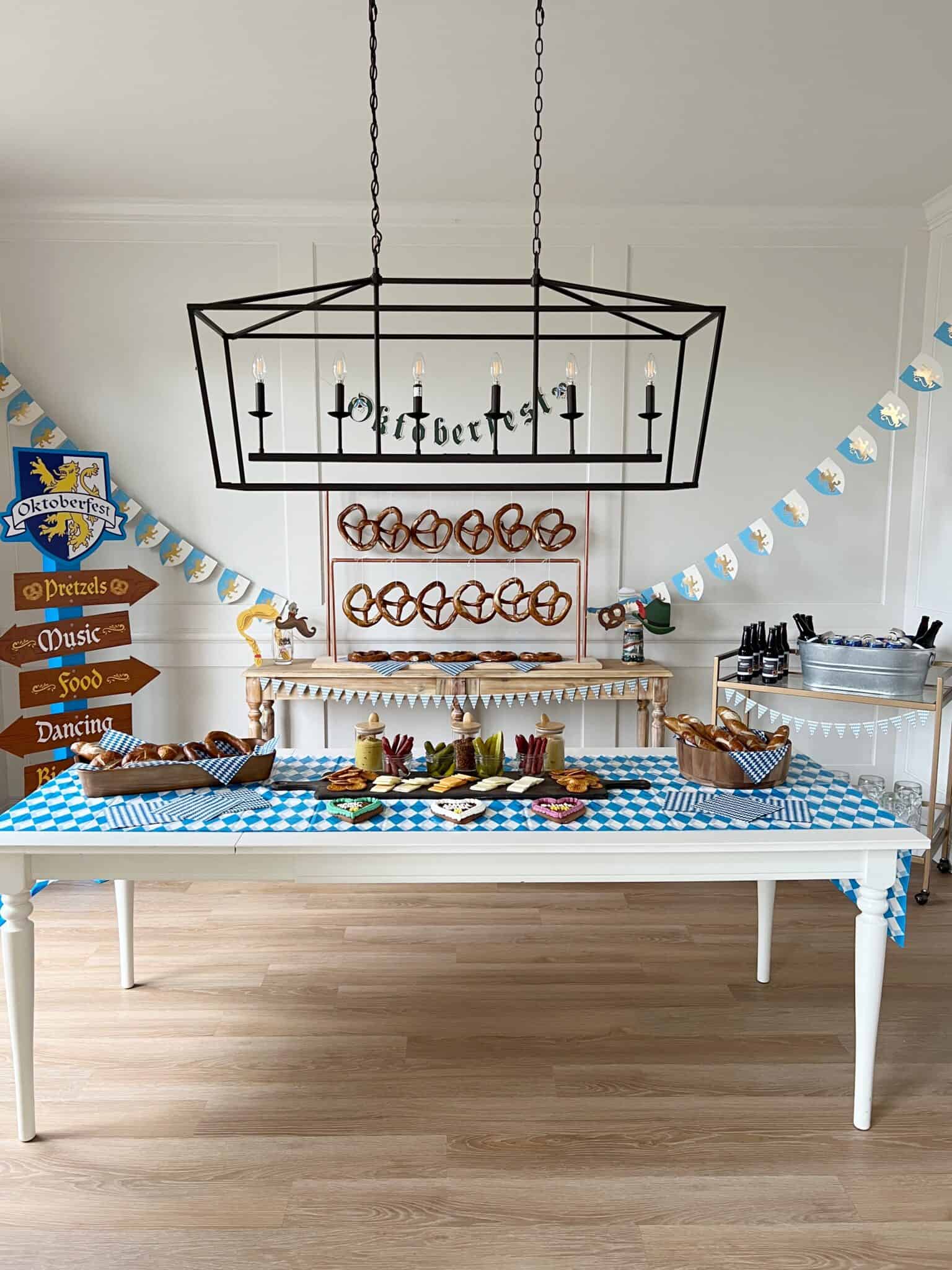 DIY Pretzel Stand - Pretzel Bar - Oktoberfest