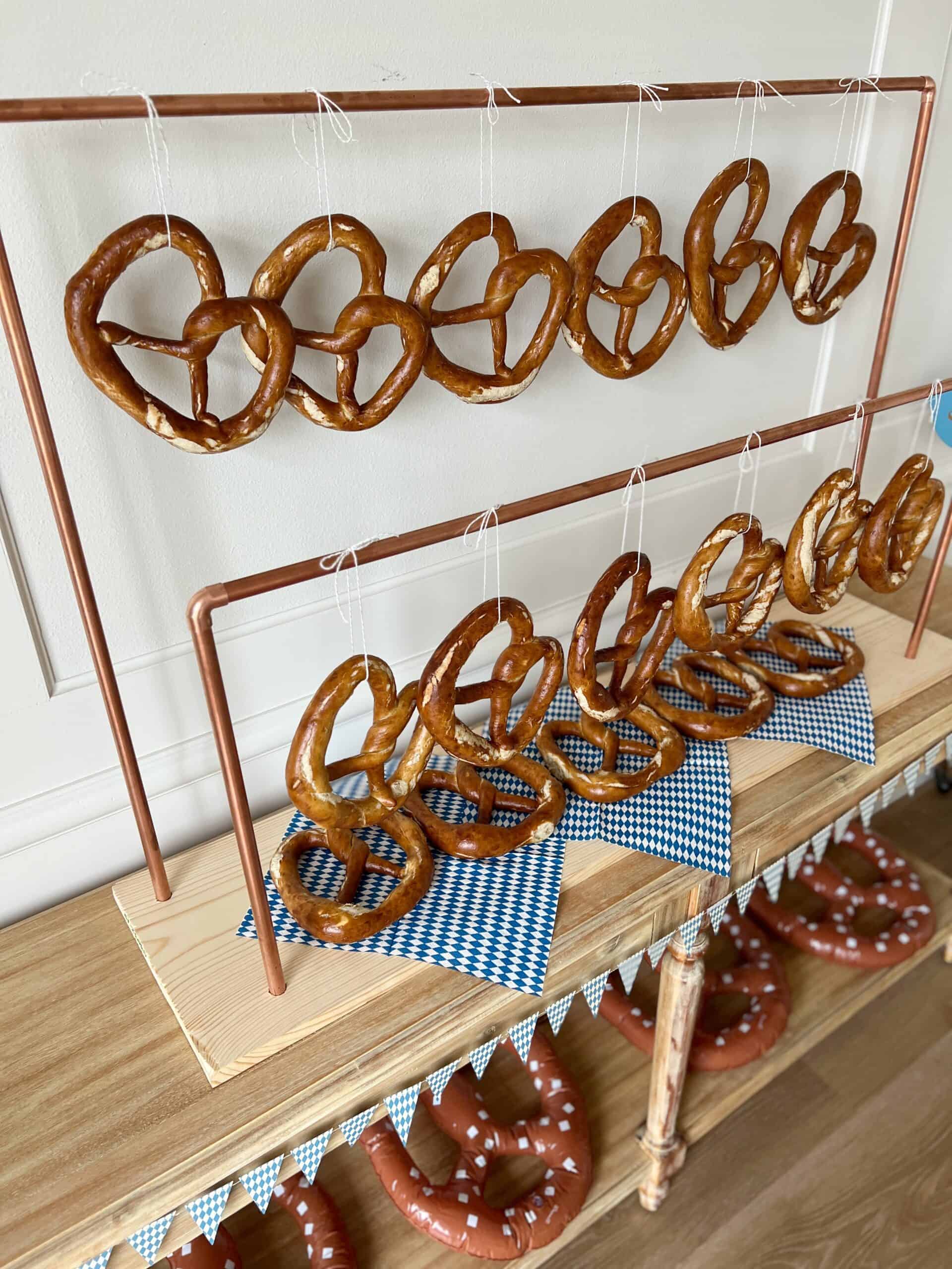 DIY Pretzel Stand - Pretzel Bar - Oktoberfest