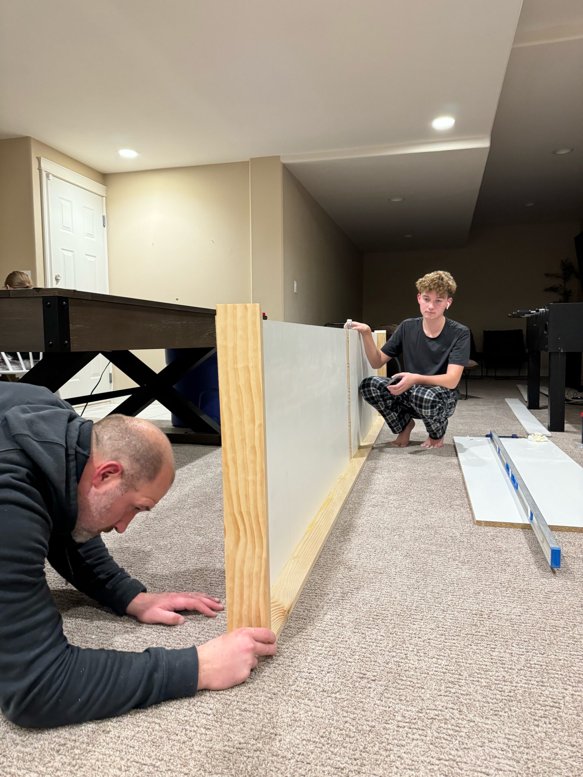 DIY Built in Desk