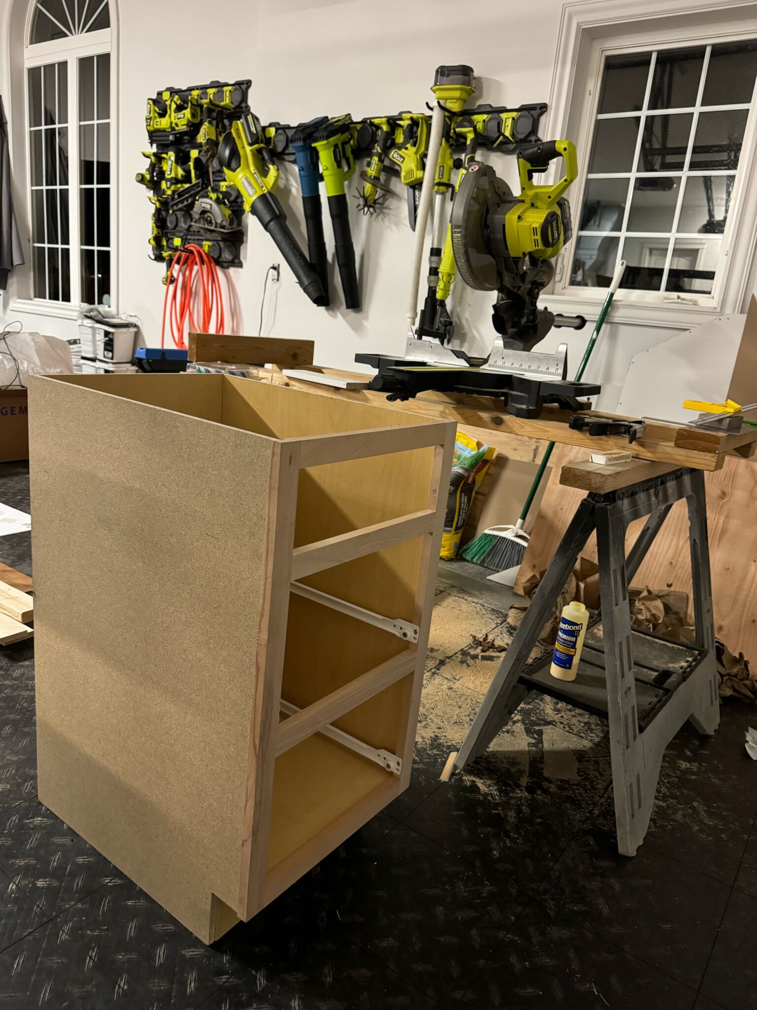 DIY Built in Desk