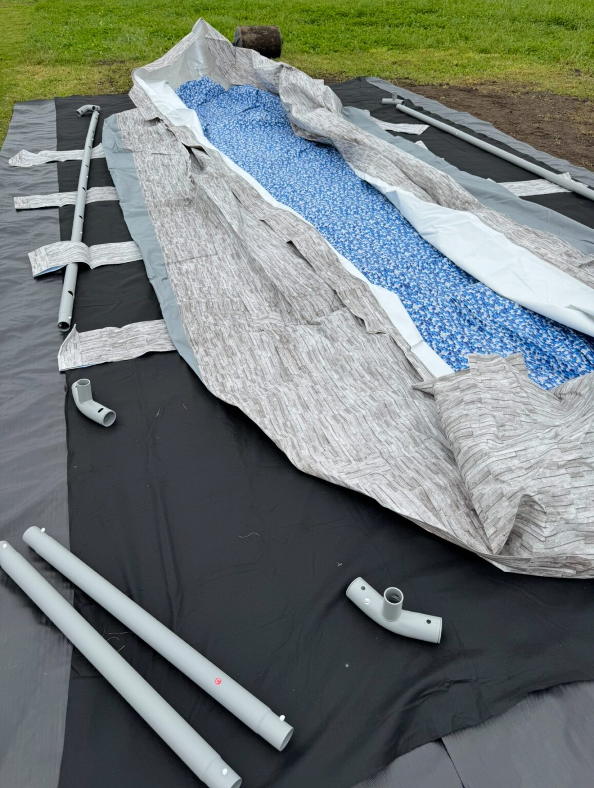 Our Backyard Pool Setup - Summer Ready