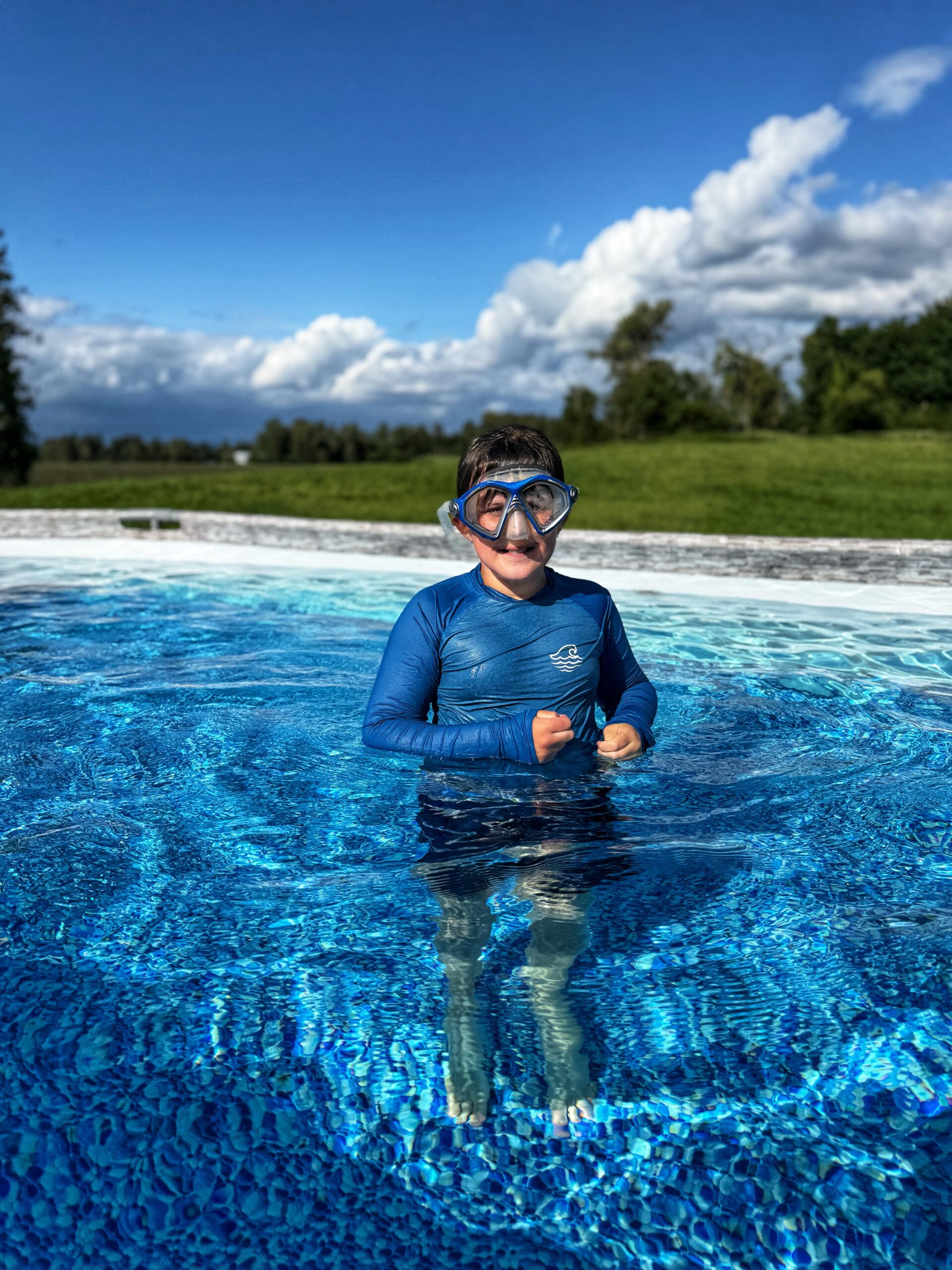 Our Backyard Pool Setup - Summer Ready