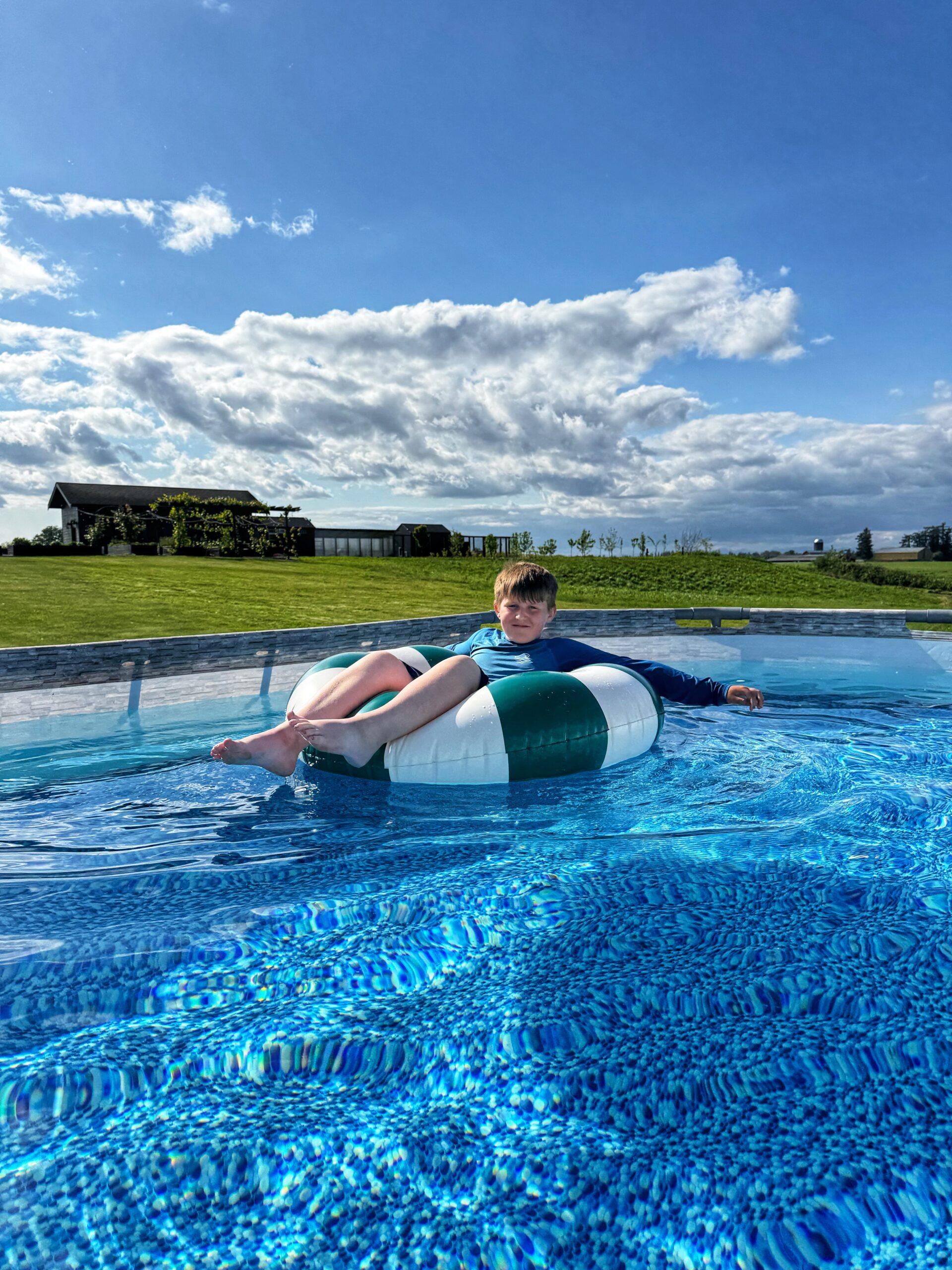 Our Backyard Pool Setup - Summer Ready
